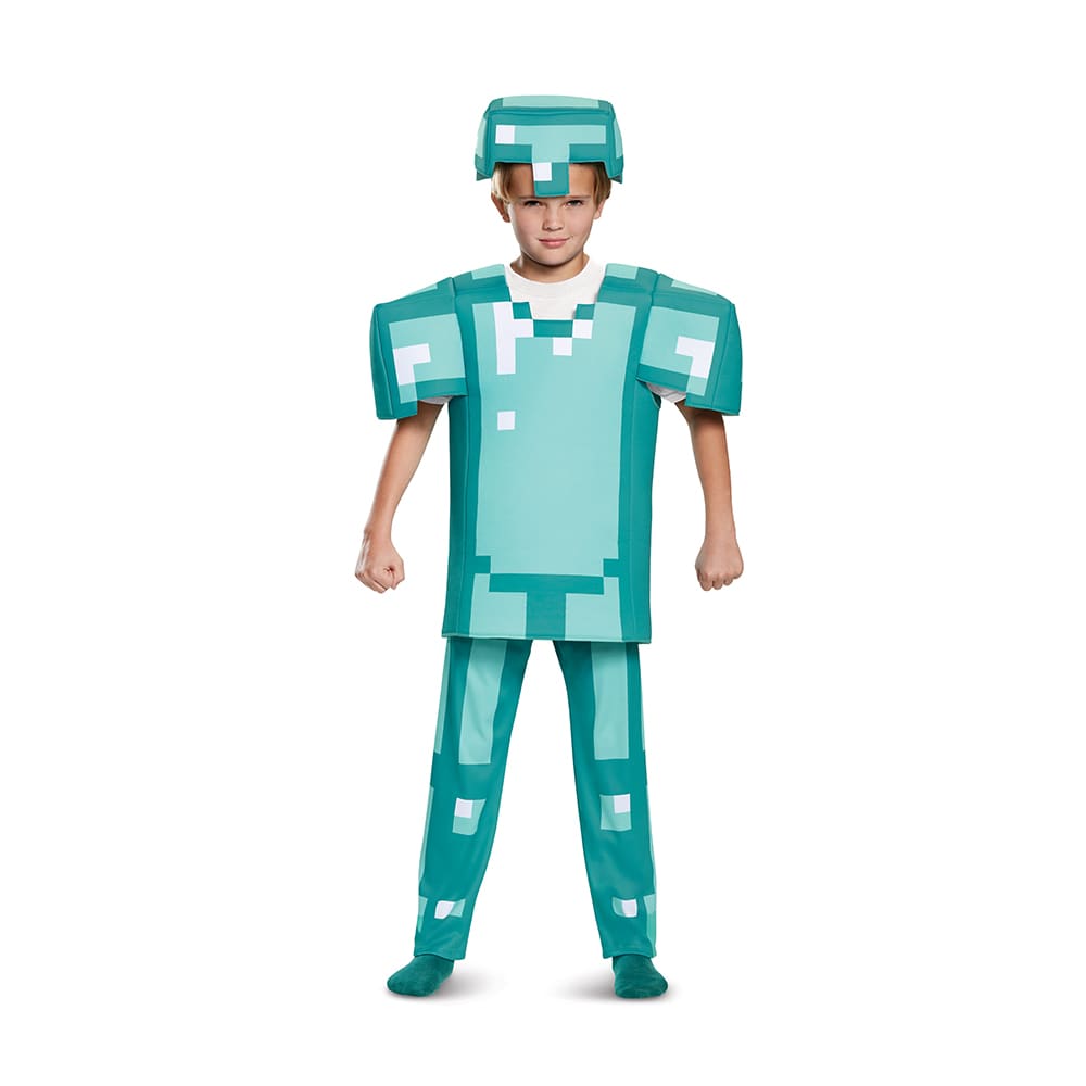Minecraft Armor Deluxe Boys S (4-6) - Canuck Amusements